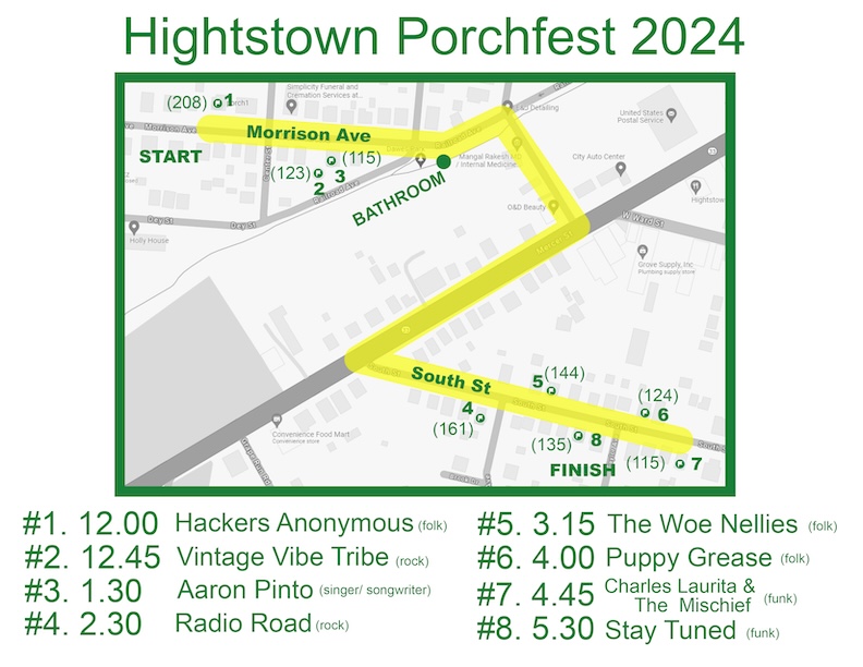 Hightstown Porchfest – Hightstown Borough